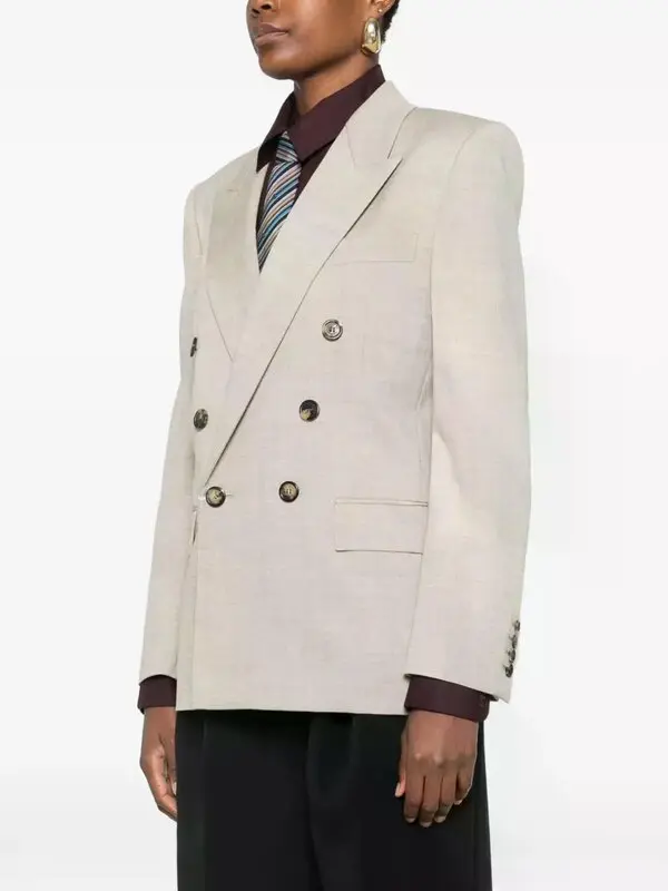 Saint Laurent Double-breasted Button Blazer