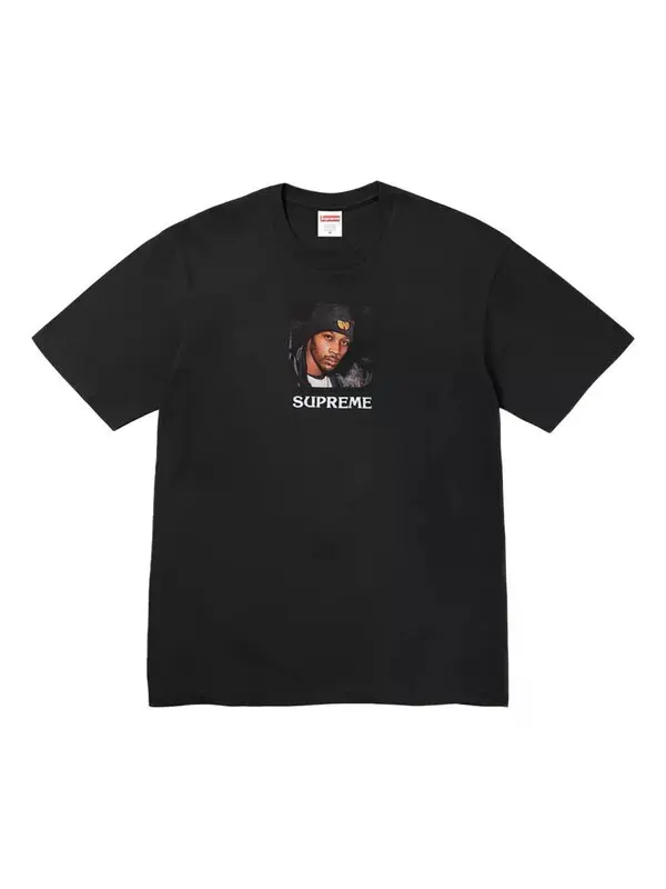 Supreme X Wu-tang Clan Graphic-print T-shirt - Black