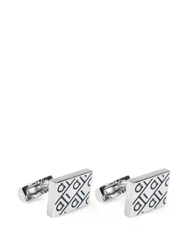 FERRAGAMO Patterned Square Cufflinks