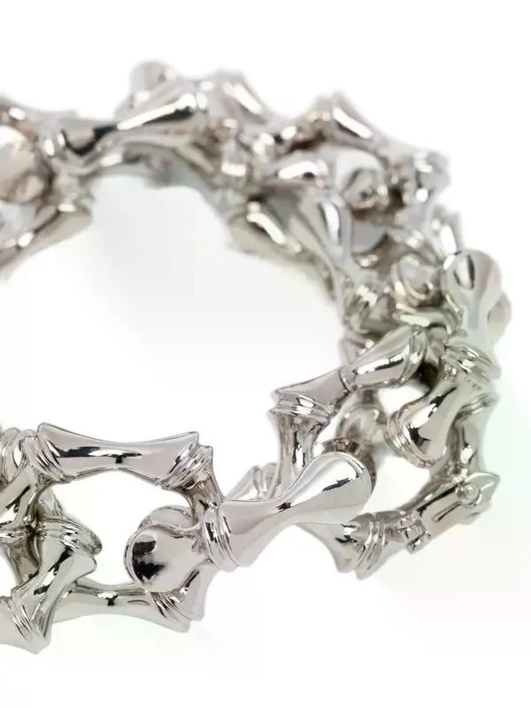 Eddie Borgo Bamboo Link Bracelet - Silver