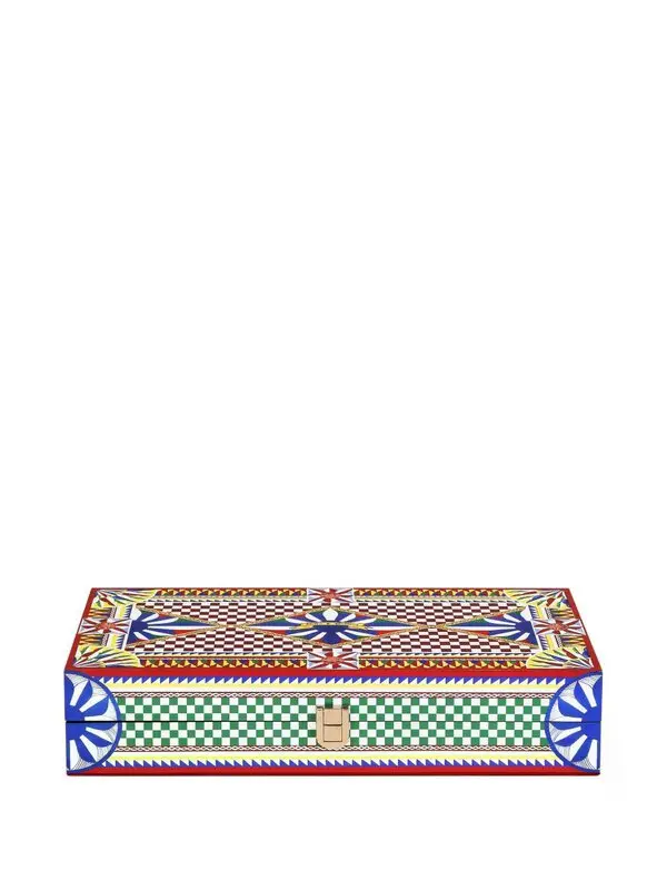 Dolce & Gabbana Printed Tombola Set - Red