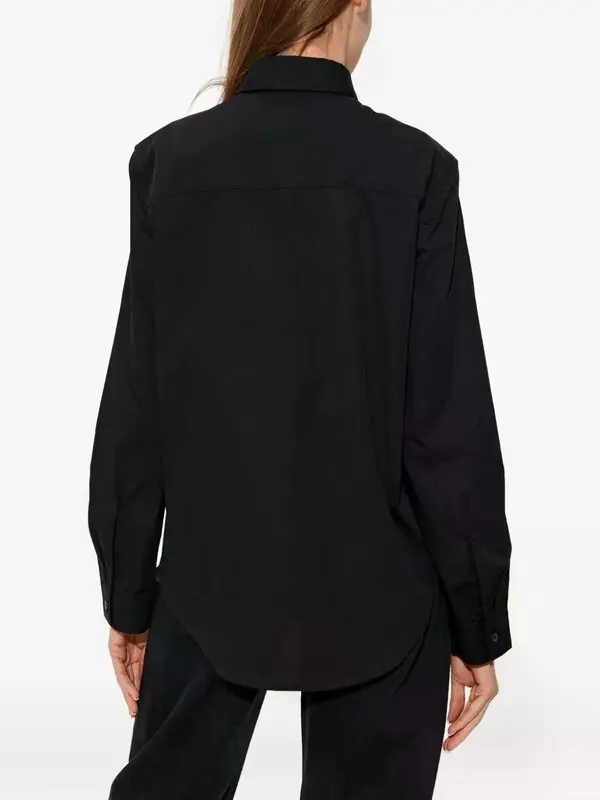 DIESEL® Logo Embroidered Cotton Shirt