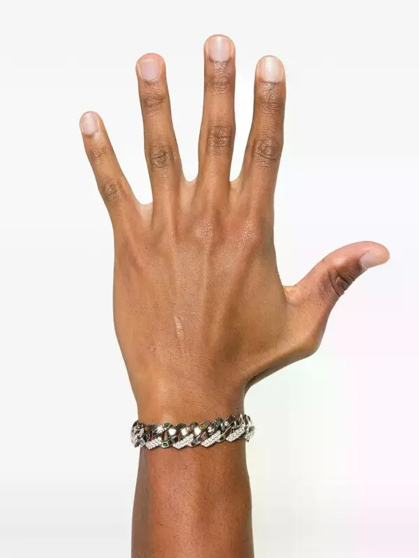 DARKAI Prong-pavé Bracelet - Silver