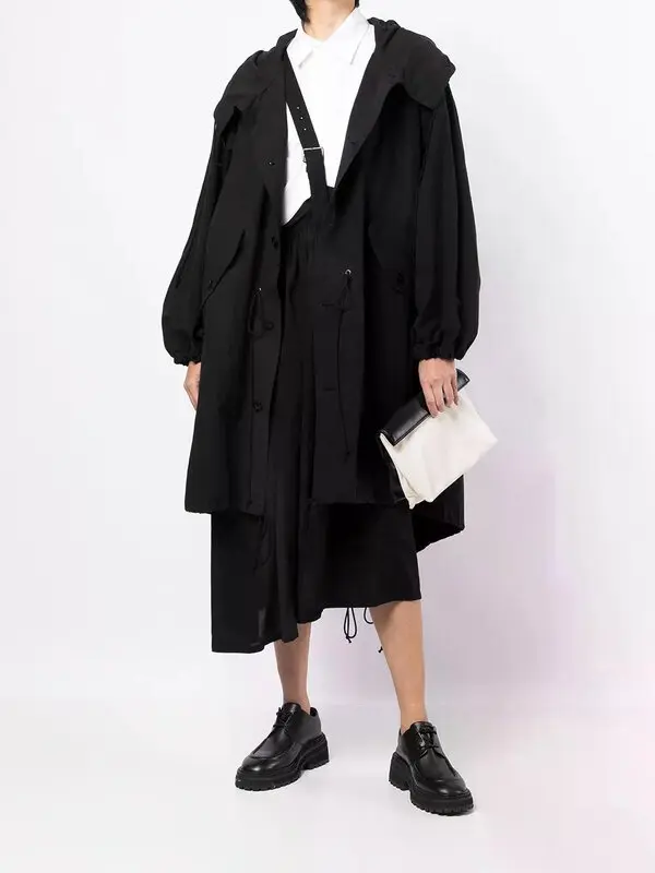 Y’s Oversized Hooded Coat