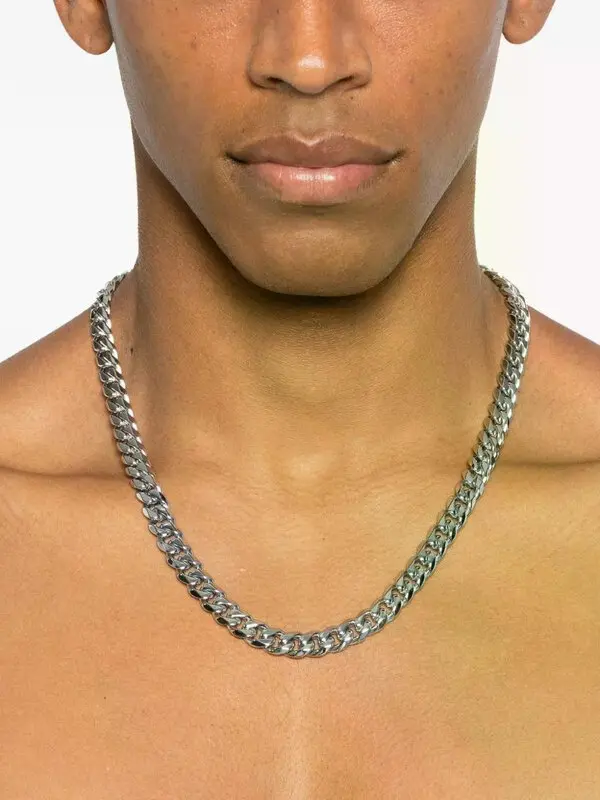 DARKAI Tone Chain-link Necklace - Silver