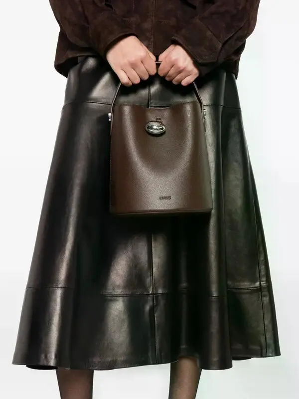 Cafuné Egg Bucket Bag - Brown
