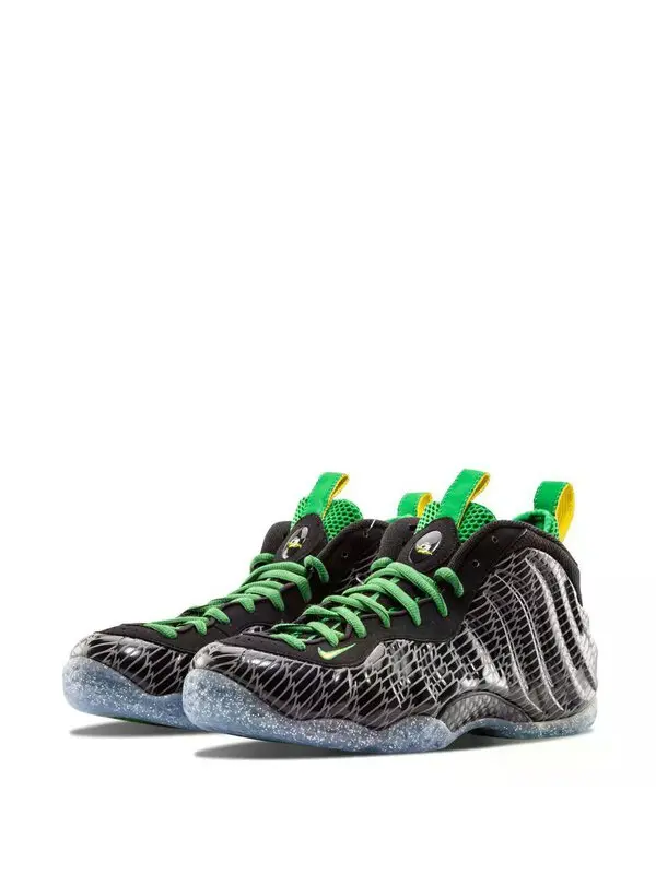 Nike Air Foamposite One Prm Uo Qs Oregon Ducks Sneakers - Black