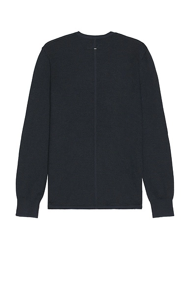 Rag & Bone Gregory Merino Crewneck Sweater - Navy