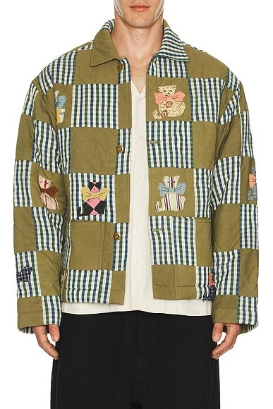 STORY MFG. Short On Time Jacket - Tales Patchwork