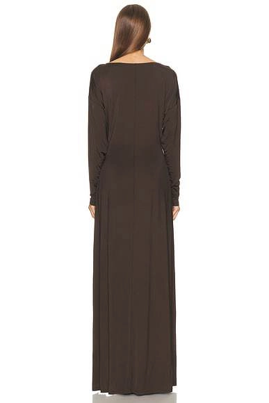 EAVES Ingrid Gown - Espresso