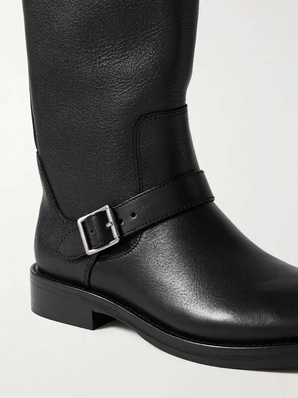 Simkhai Noah Buckled Knee High Boots