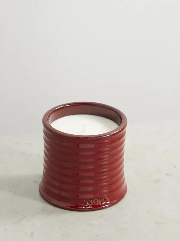 LOEWE PERFUMES Sweet Almond Medium Scented Candle, 280g - Red