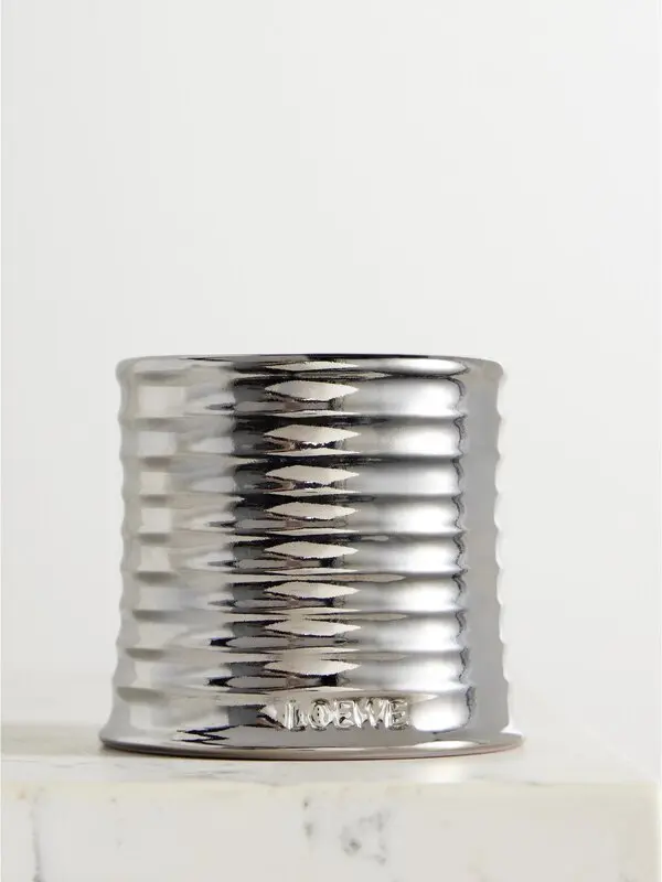 LOEWE PERFUMES Black Sesame Medium Scented Candle, 280g - Silver