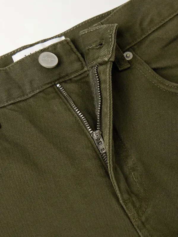 LA LIGNE Cotton-twill Wide-leg Trousers