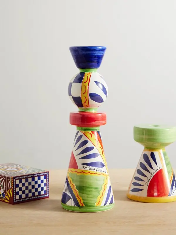 Dolce & Gabbana Ceramic Candleholder