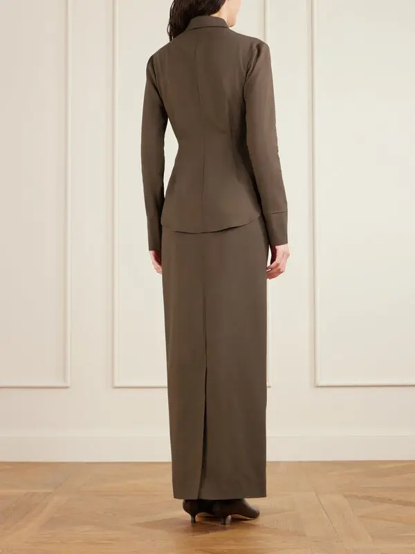 Tove Elvin Woven Wool Shirt