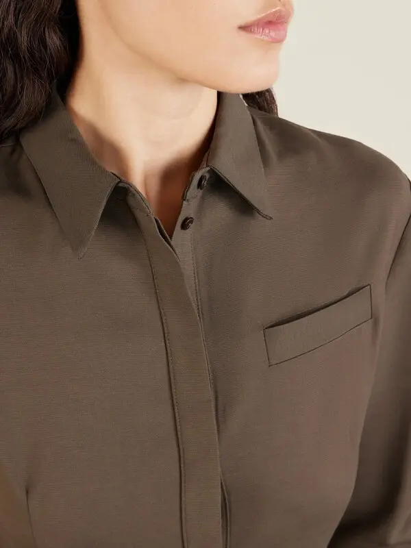 Tove Elvin Woven Wool Shirt
