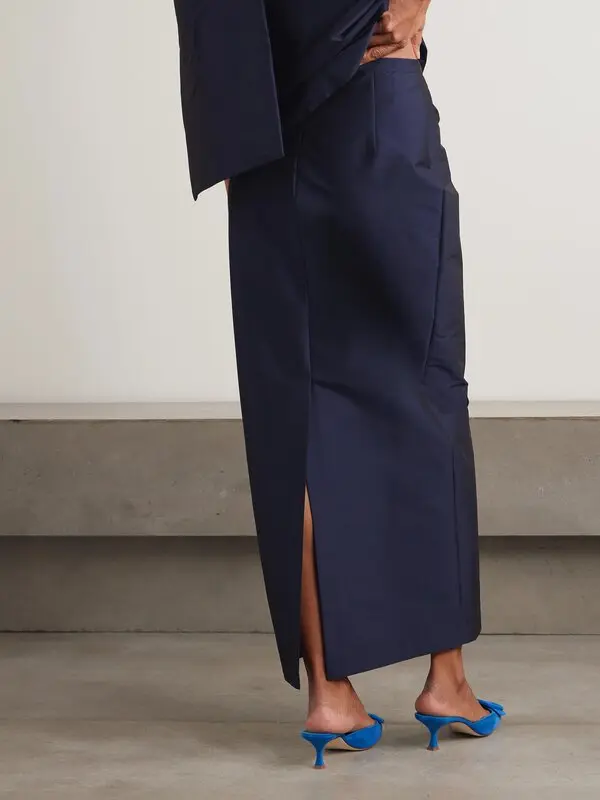 Bernadette Norma Taffeta Maxi Skirt