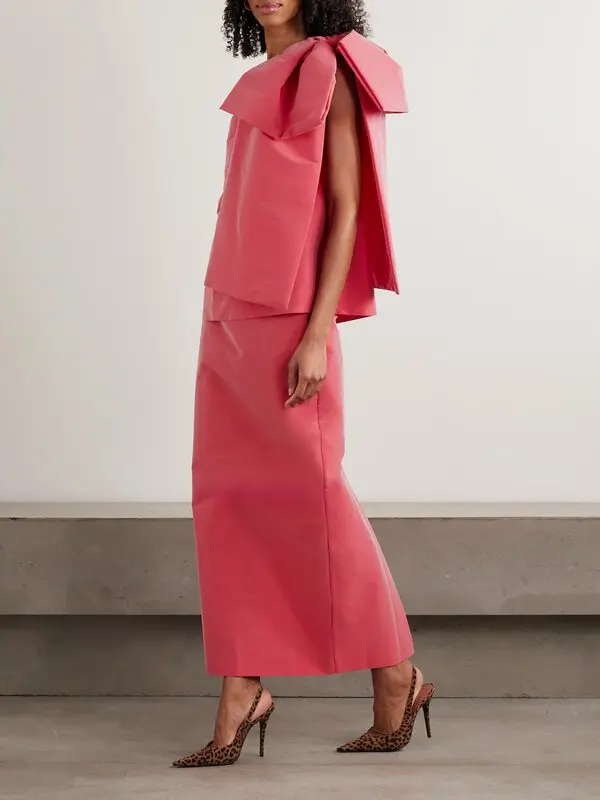 Bernadette Norma Taffeta Maxi Skirt