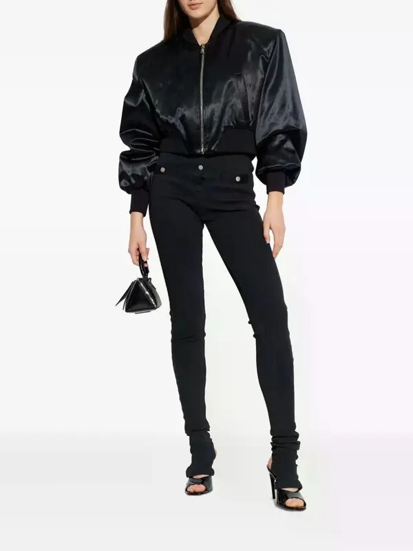 Attico Zip-up Bomber Jacket