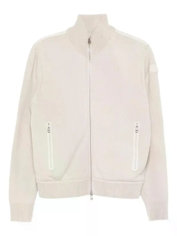 Moncler Tricot Zip Pockets Cardigan