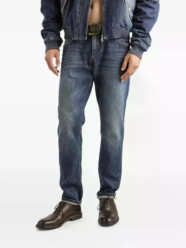Dolce & Gabbana Logo Plaque Five Pocket Jeans