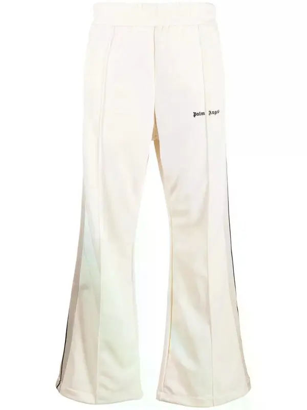 Palm Angels Logo-embroidered Flared Track Pants