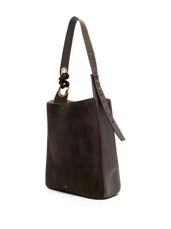 ANYA HINDMARCH Knot Detail Tote Bag - Brown