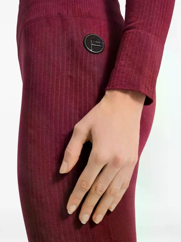 Fusalp Alliance Ribbed-texture Logo-patch Leggings