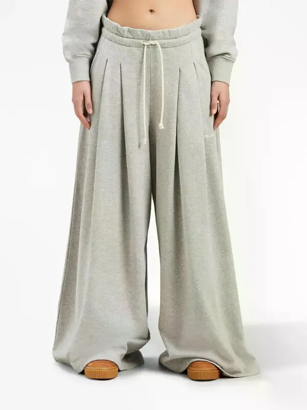 Palm Angels Cotton Wide-leg Track Pants
