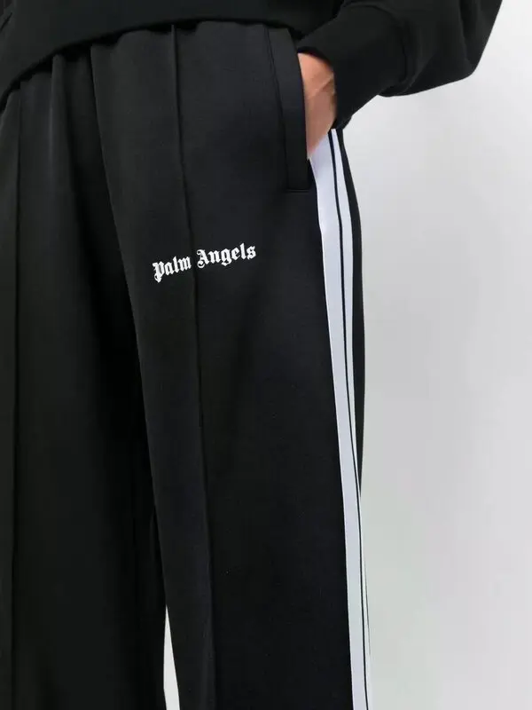 Palm Angels Logo Print Track Pants