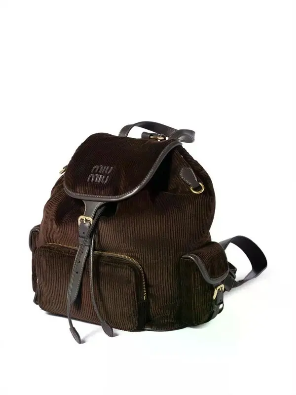 Miu Miu Corduroy Backpack