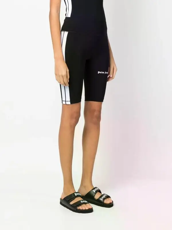 Palm Angels Side Stripe Cycling Shorts