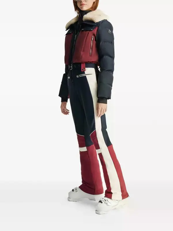 Fusalp Karei Faux-fur Collar Ski Suit - Blue