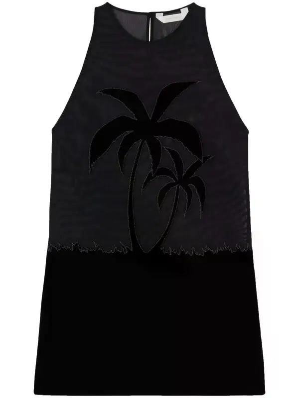 Palm Angels The Palm Minidress - Black