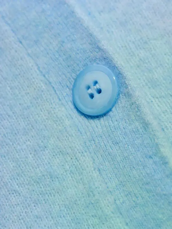 SAMSOE SAMSOE Cashmere Button Cardigan - Blue