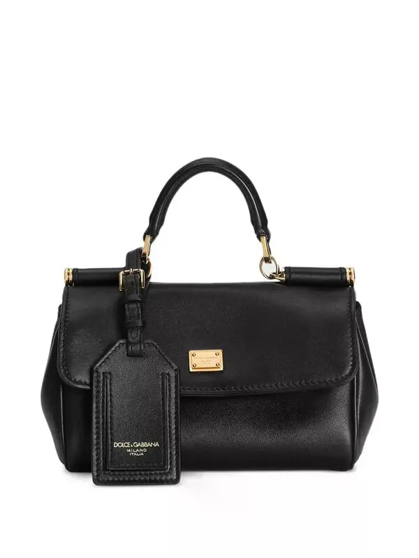 Dolce & Gabbana Mini Sicily Shoulder Bag - Black