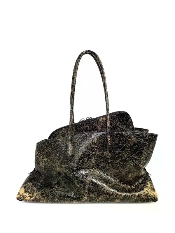 Attico Medium La Passeggiata Tote Bag - Black