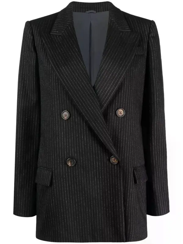 Brunello Cucinelli Double-breasted Wool Blazer