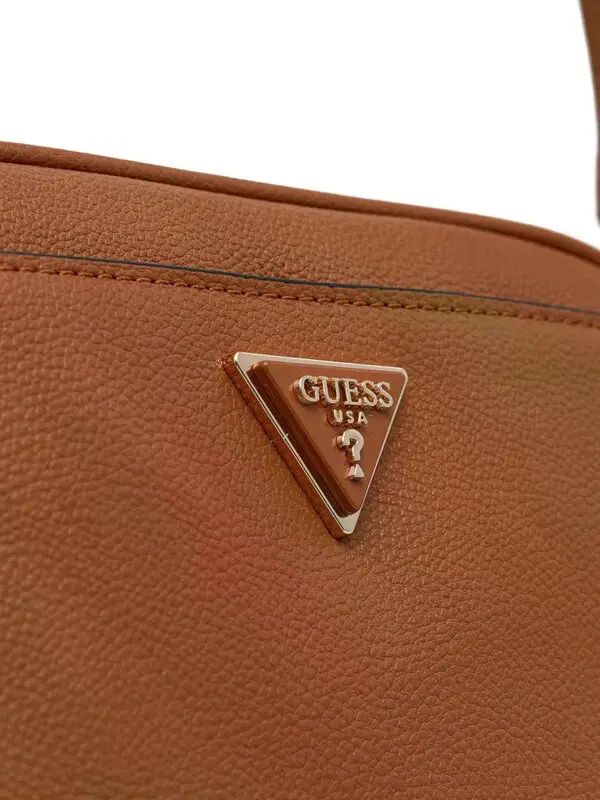 Guess Logo Plaque Crossbody Bag