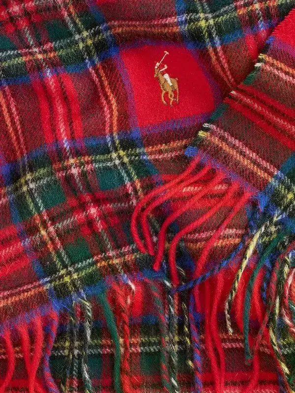 Polo Ralph Lauren Logo-embroidered Beanie And Scarf Set