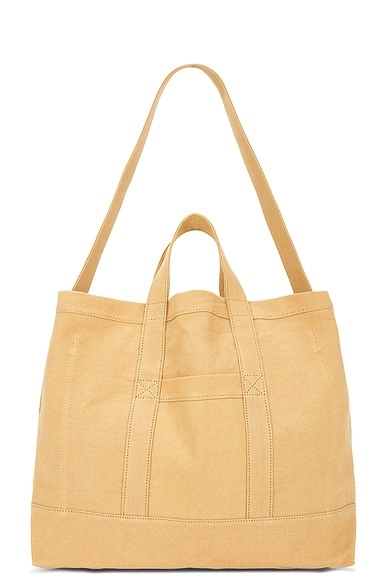 TEKLA Cotton Beach Tote - Camel