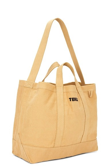 TEKLA Cotton Beach Tote - Camel