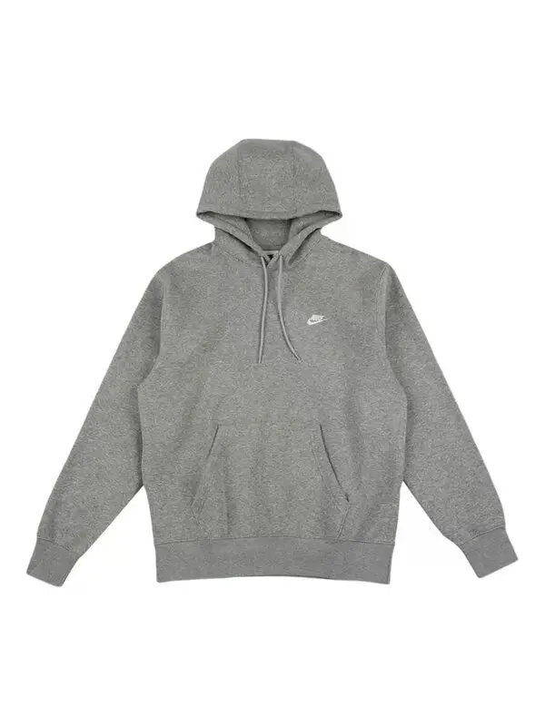 Nike Club Fleece Pullover Hoodie - Grey