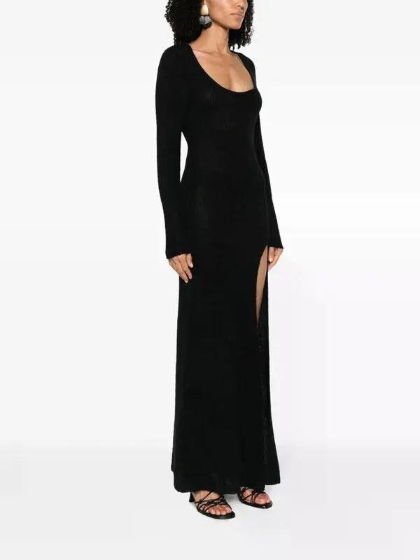 Jacquemus La Robe Dao Knitted Maxi Dress