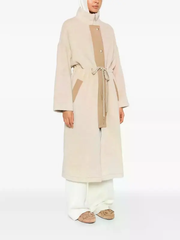 Eleventy Zip-up Coat With Drawstring Detail