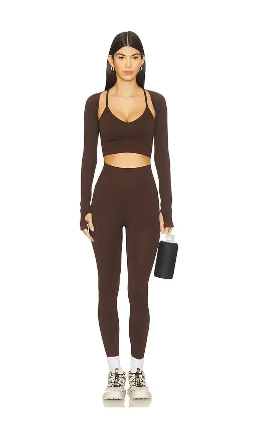WELLBEING + BEINGWELL Perrie Seamless Shrug