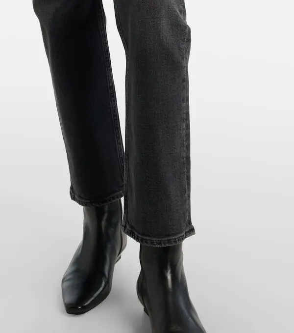 AGOLDE Valen Mid-rise Straight Jeans