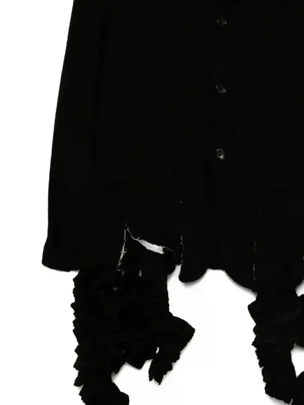 Comme Des Garçons Pointed-collar Blazer