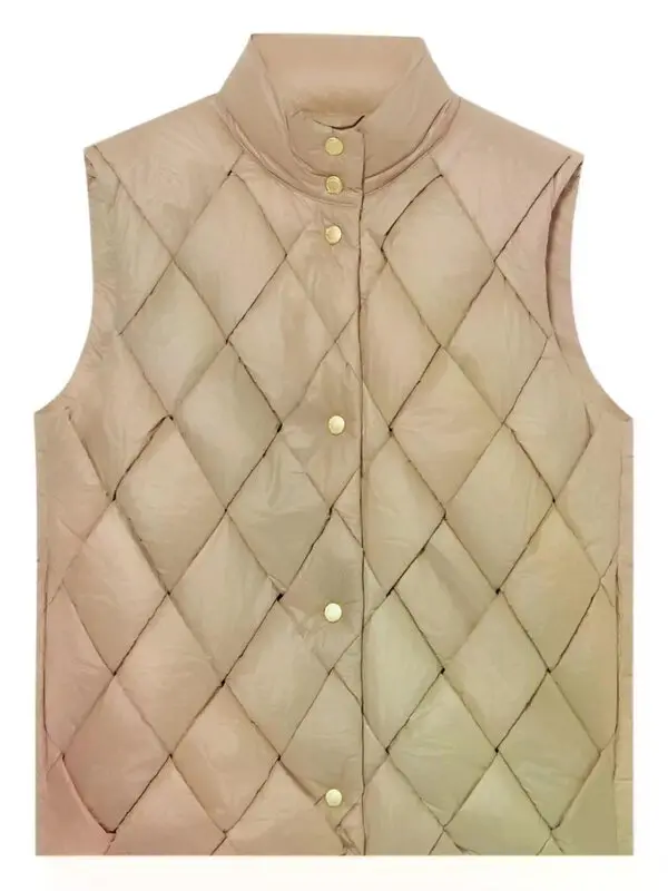 Brooks Brothers 3d Padded Gilet - Neutrals